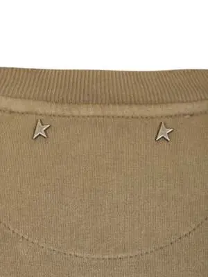 GOLDEN GOOSE Cotton Jersey T-shirt - Brown
