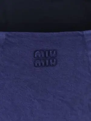 Miu Miu Mini Denim Dress