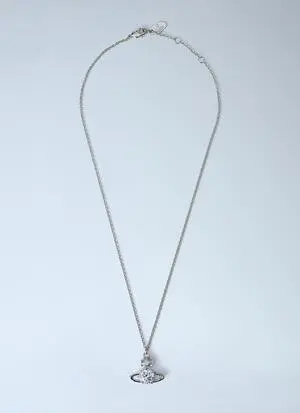VIVIENNE WESTWOOD Agnatha Bas Relief Pendant Necklace - Silver