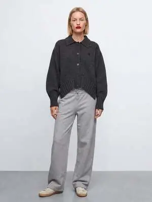 Attico Long Jogger Trousers