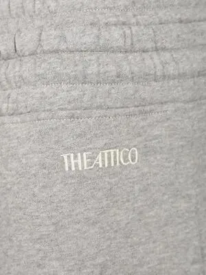Attico Cotton Jersey Jogger Trousers - Gray