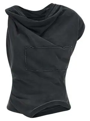 MAISON MARGIELA Upside Down Top - Gray