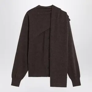 FERRAGAMO Clay Melange Cashmere Cardigan - Multicolor