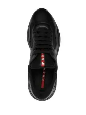 Prada America's Cup Leather Sneakers