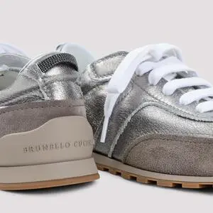Brunello Cucinelli Leather Sneakers - Multicolor