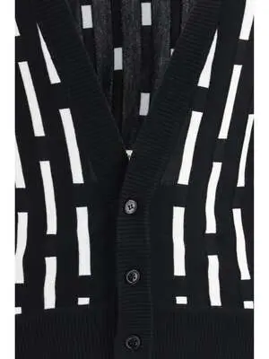 Versace Dashes Cardigan