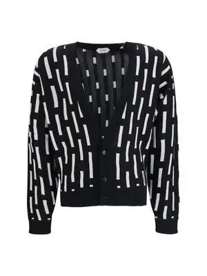 Versace Dashes Cardigan - Multicolor