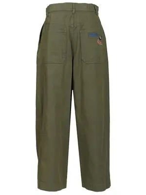 Max Mara Wide Leg Trousers - Green