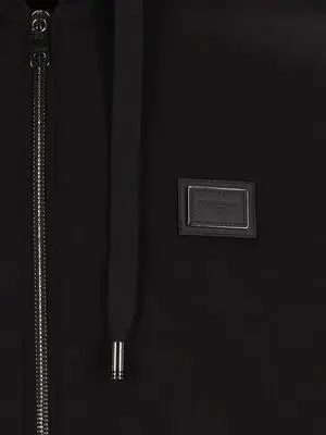 Dolce & Gabbana Cotton Zip-up Hoodie