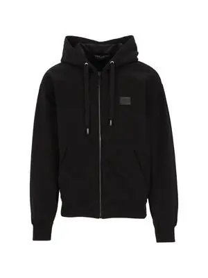 Dolce & Gabbana Cotton Zip-up Hoodie