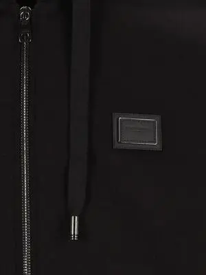Dolce & Gabbana Cotton Zip-up Hoodie