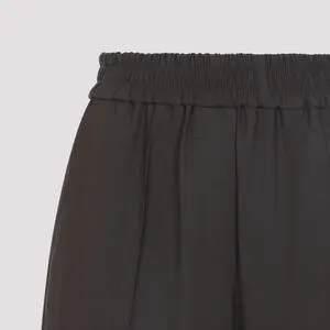 Brunello Cucinelli Wide Leg Pants - Brown