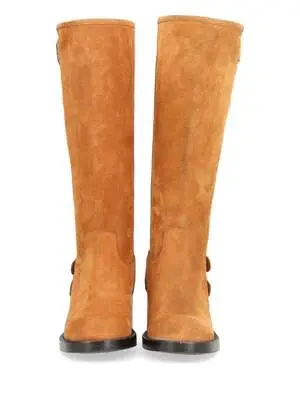 Chloé Dakota Suede Biker Boots