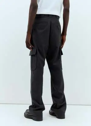 Prada Flannel Cargo Pants