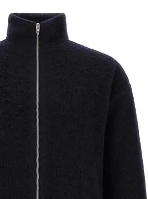 JIL SANDER Zipped Sweatshirt - Blue