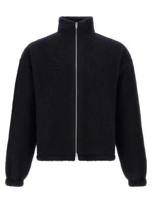 JIL SANDER Zipped Sweatshirt - Blue