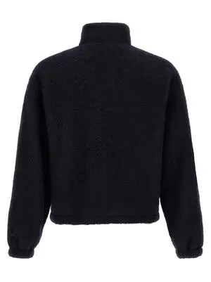 JIL SANDER Zipped Sweatshirt - Blue