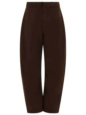 LEMAIRE Twisted Pants - Brown