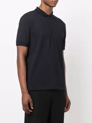 Giorgio Armani Logo Cotton Polo Shirt