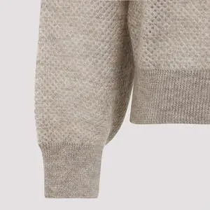 Brunello Cucinelli Sweater Soft Net Pullover
