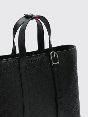 Gucci Gg Tote Handbag In Leather