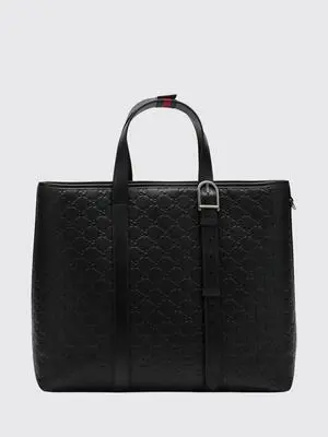 Gucci Gg Tote Handbag - Black