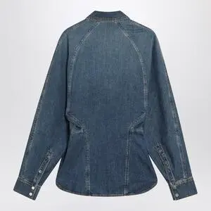 Alaïa Rounded Denim Shirt