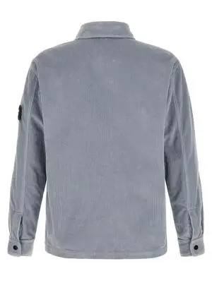 Stone Island 1200016' Overshirt - Gray