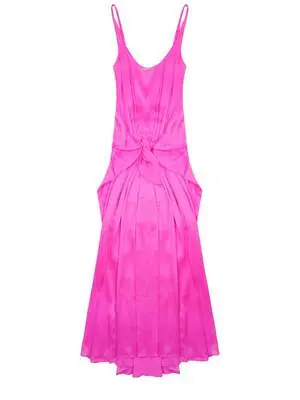 JW Anderson Abito Lungo Con Nodo - Pink