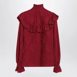 Saint Laurent Damask Silk Shirt