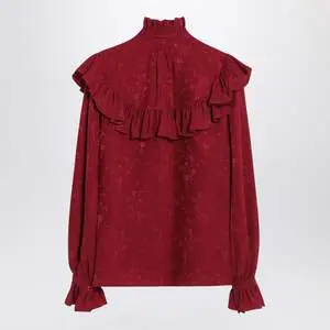 Saint Laurent Damask Silk Shirt