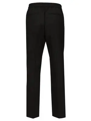 Paul Smith Elasticated Waist Trousers - Black