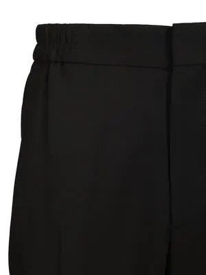 Paul Smith Elasticated Waist Trousers - Black