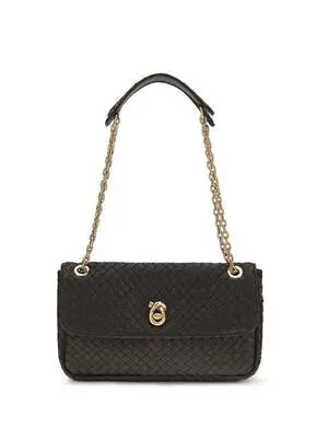 Bottega Veneta Intrecciato Shoulder Bag - Brown
