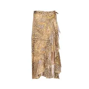 Etro Long Printed Skirt - Brown