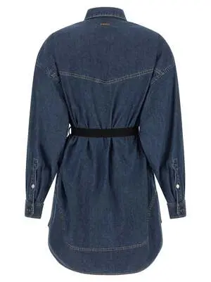 Versace Chambray Denim Dress
