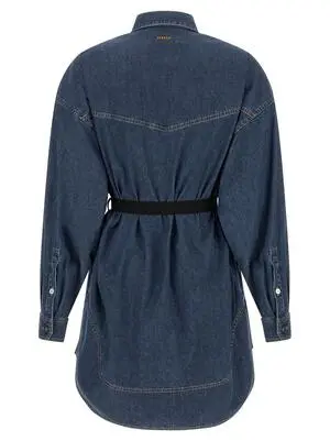 Versace Chambray Denim Dress