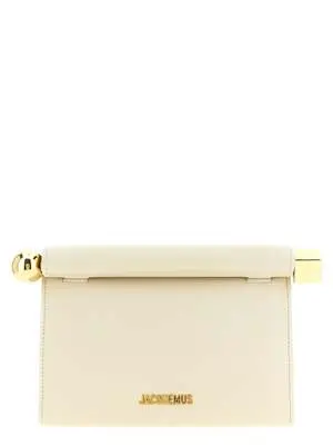 JACQUEMUS Le Sac Rond Carré Clutch