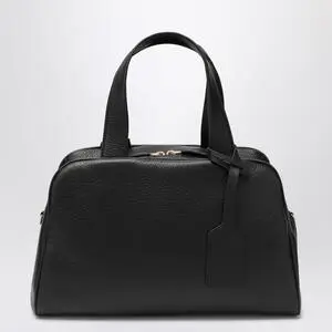 Prada Leather Satchel Bag - Black