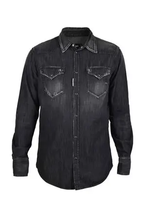 Dsquared2 Denim Shirt - Black