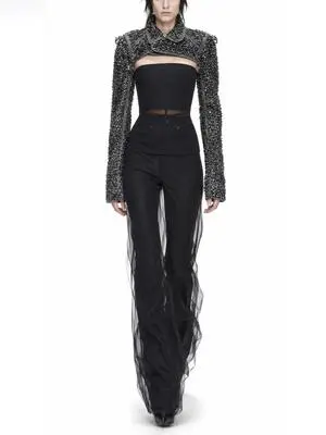 Rick Owens Bolan Bootcut Pants - Black