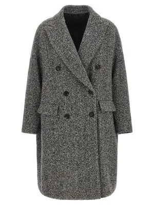 BRUNELLO CUCINELLI BRUNELLO CUCINELLI Dazzling Chevron Coat