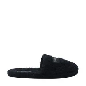 Dolce & Gabbana Dg Hotel Slippers - Black