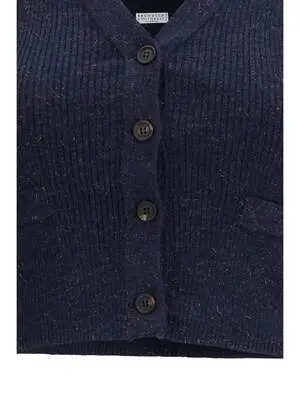 Brunello Cucinelli Sleeveless Cardigan