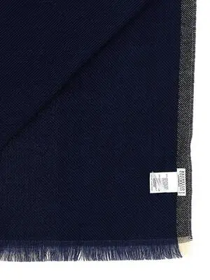Brunello Cucinelli Cashmere Blend Scarf - Blue