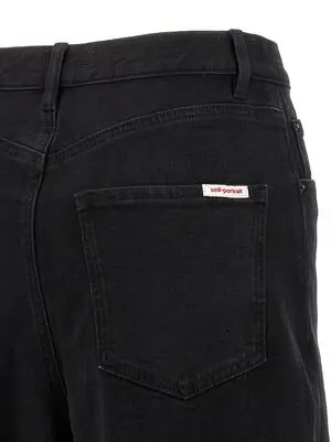 SELF-PORTRAIT Barrel Leg' Jeans