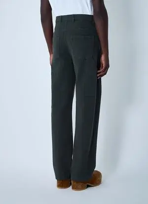 Dries Van Noten Drawstring Cotton Pants