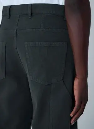 Dries Van Noten Drawstring Cotton Pants