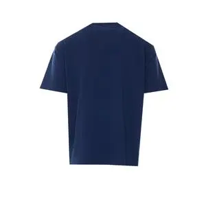 Saint Laurent Piquet Cassandre Oversize T-shirt - Blue