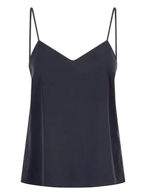 Max Mara Silk Canvas Top